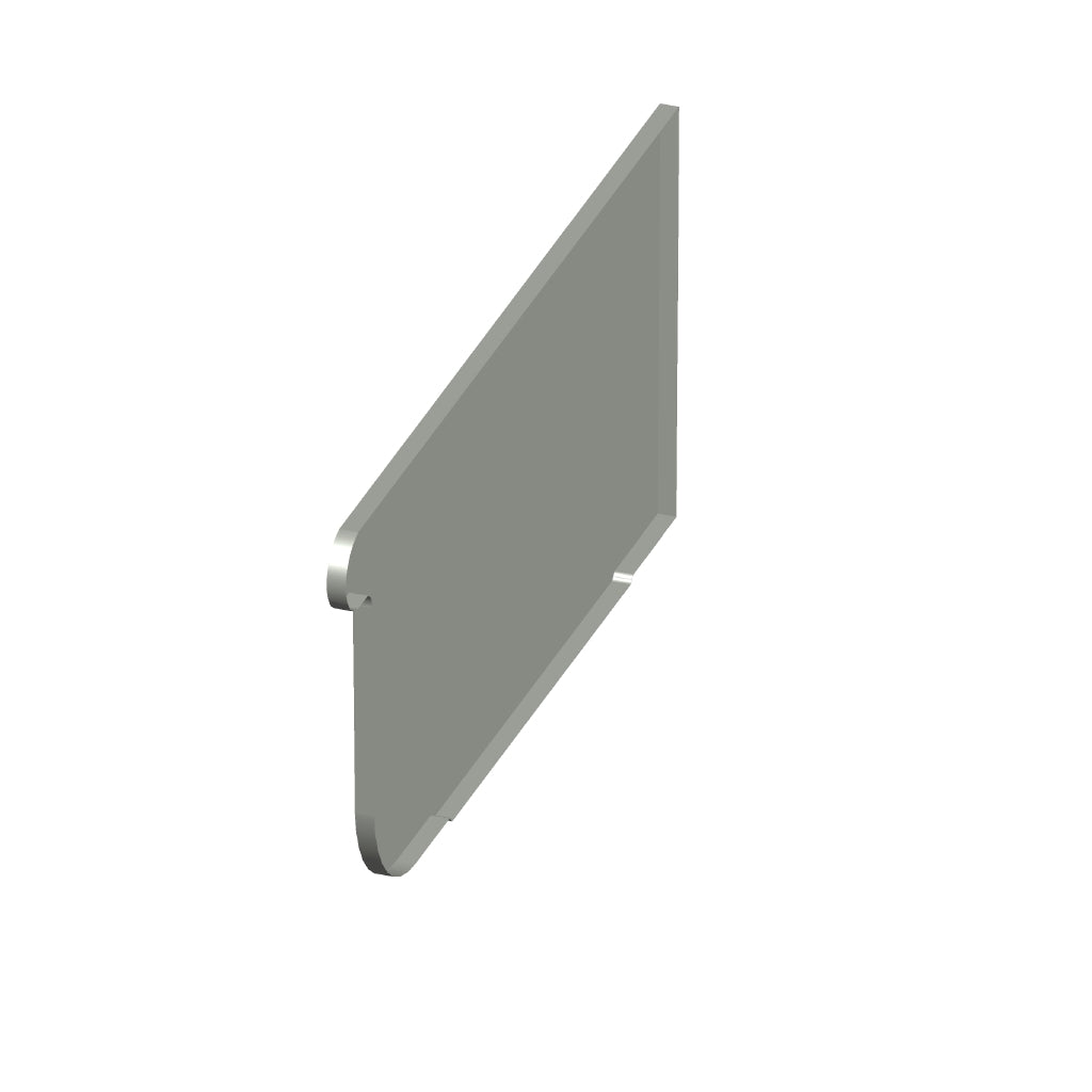 Stop End Quad Gutter 175 Left Hand Colorbond| McHugh Store