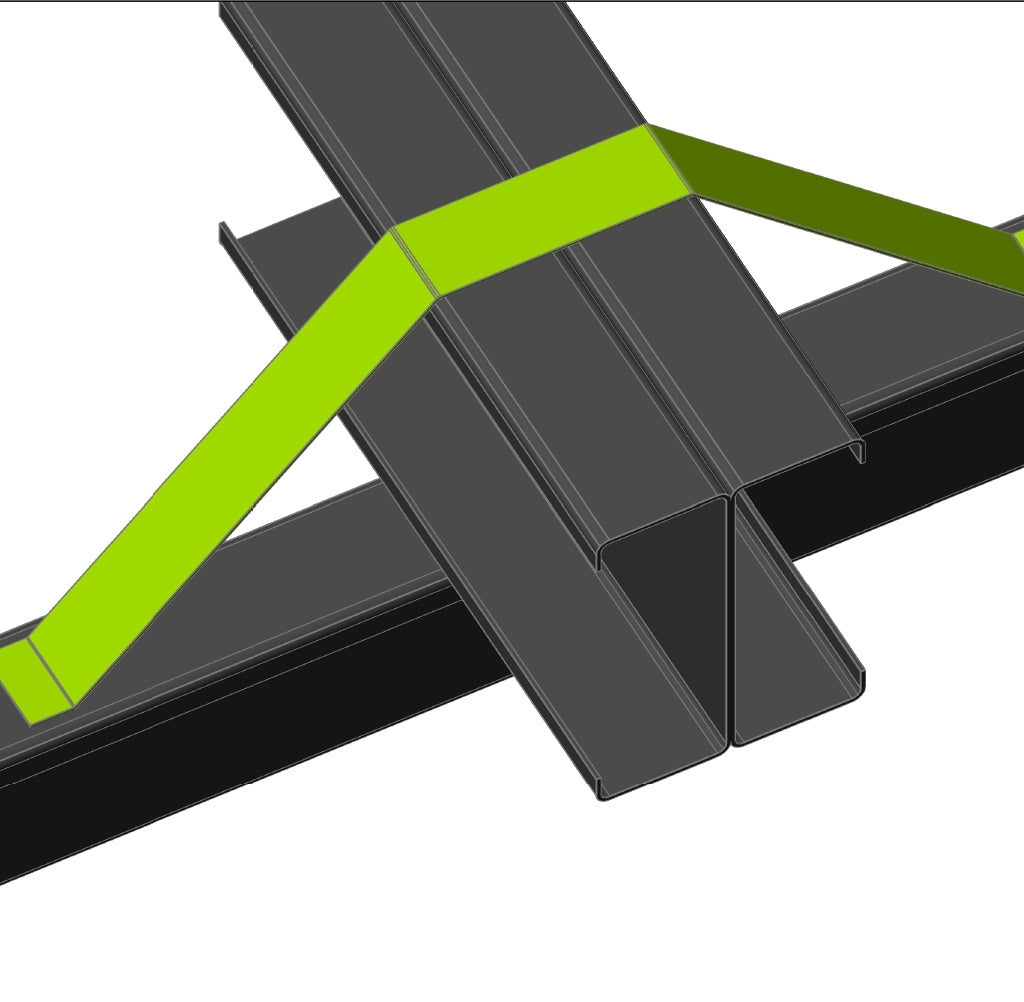 Fly Brace C200 BB to Z Purlin | McHugh Store