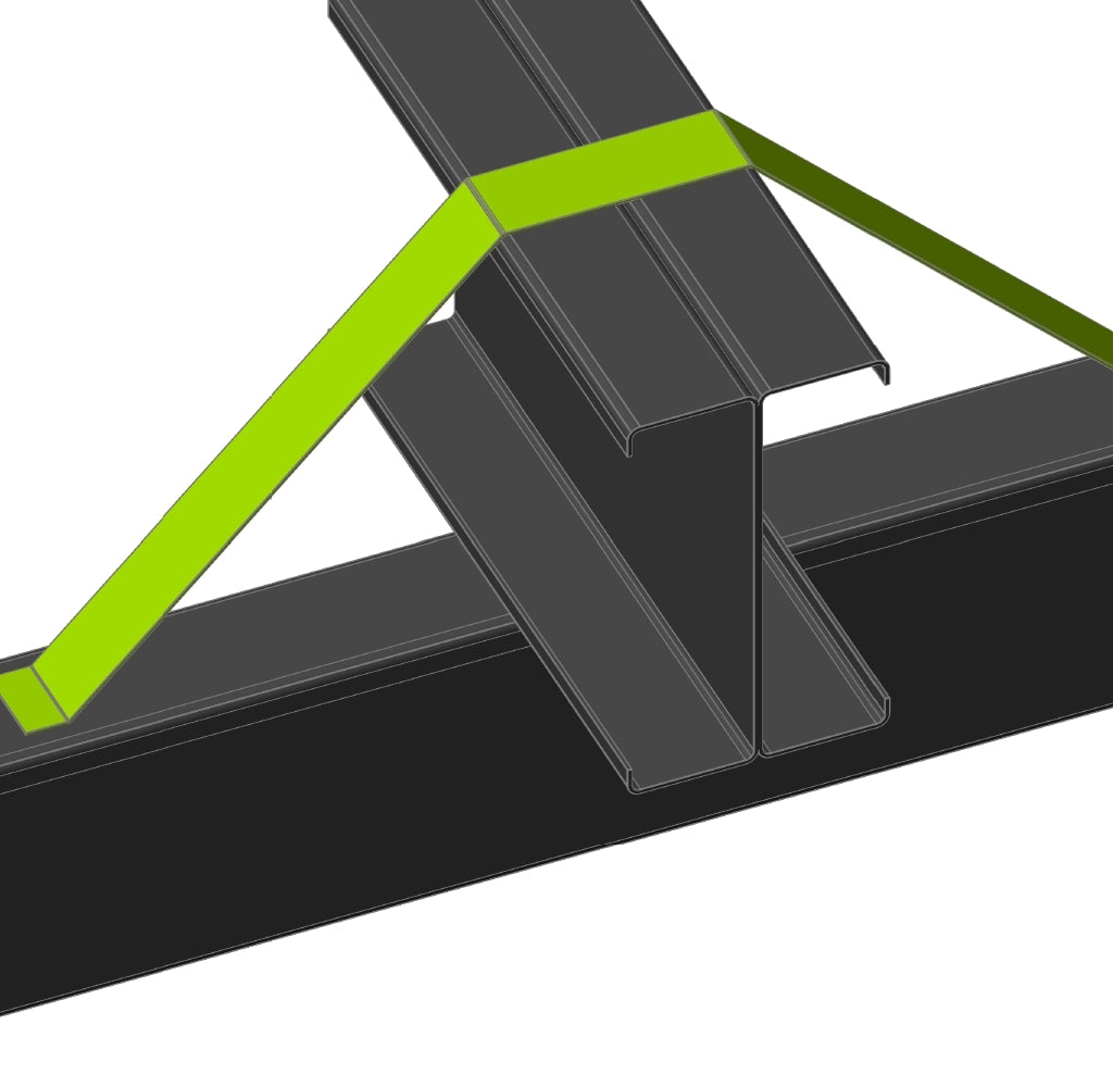 Fly Brace C250 BB to Z Purlin | McHugh Store