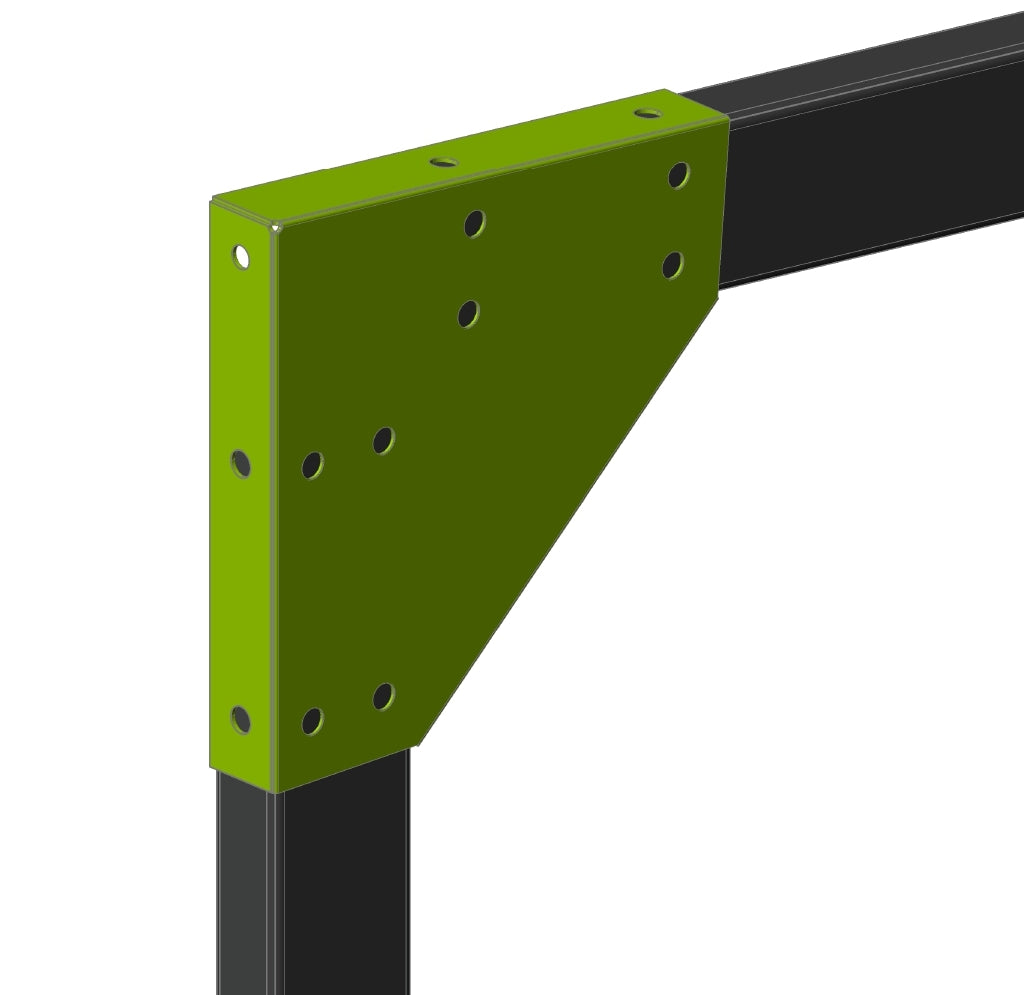 C150 @ 3 Degree Flat Roof Low Side| McHugh Store