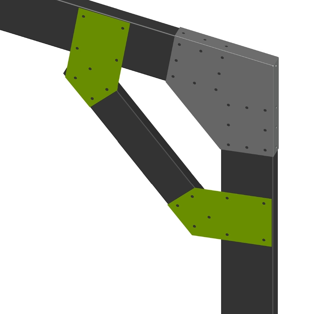 Knee Brace Bracket 300 Rafter -200 Knee | McHugh Store