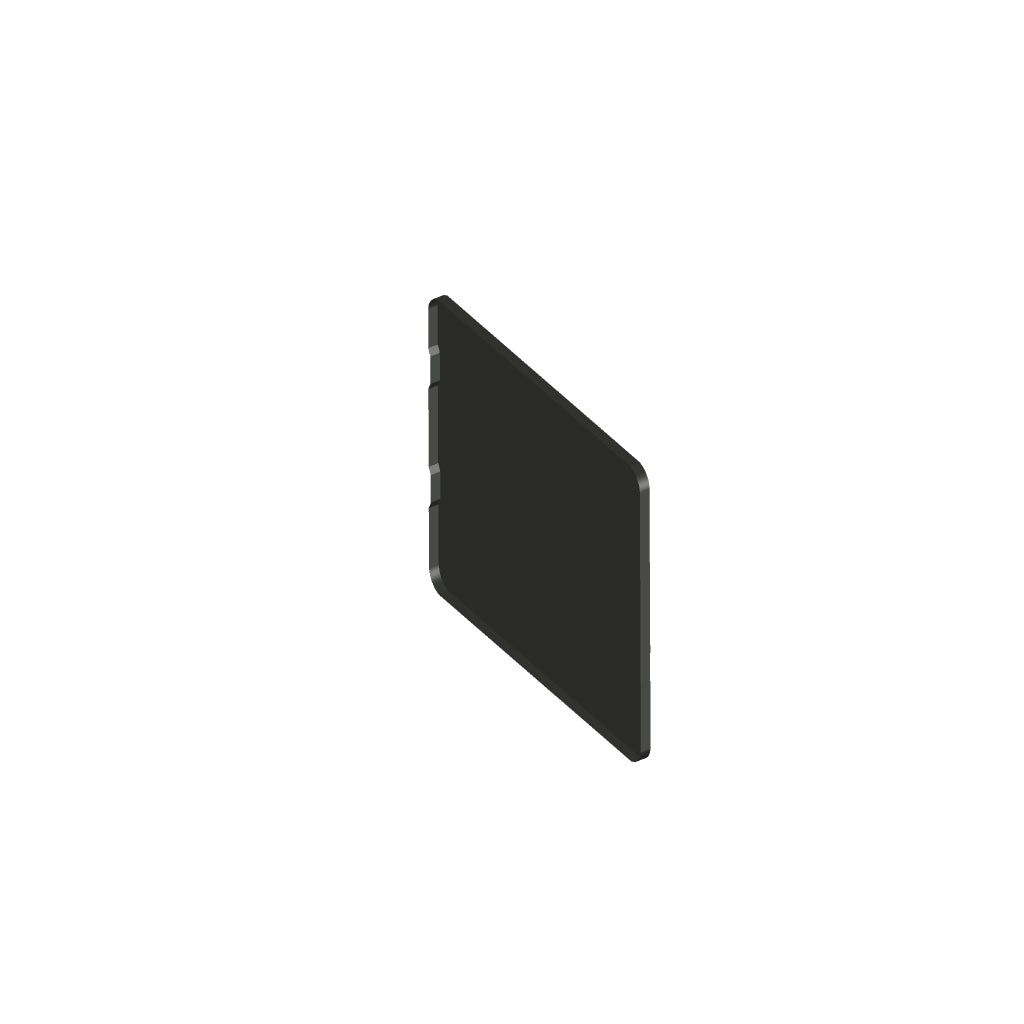 Stop End Squareline Gutter Left Hand Colorbond | McHugh Store
